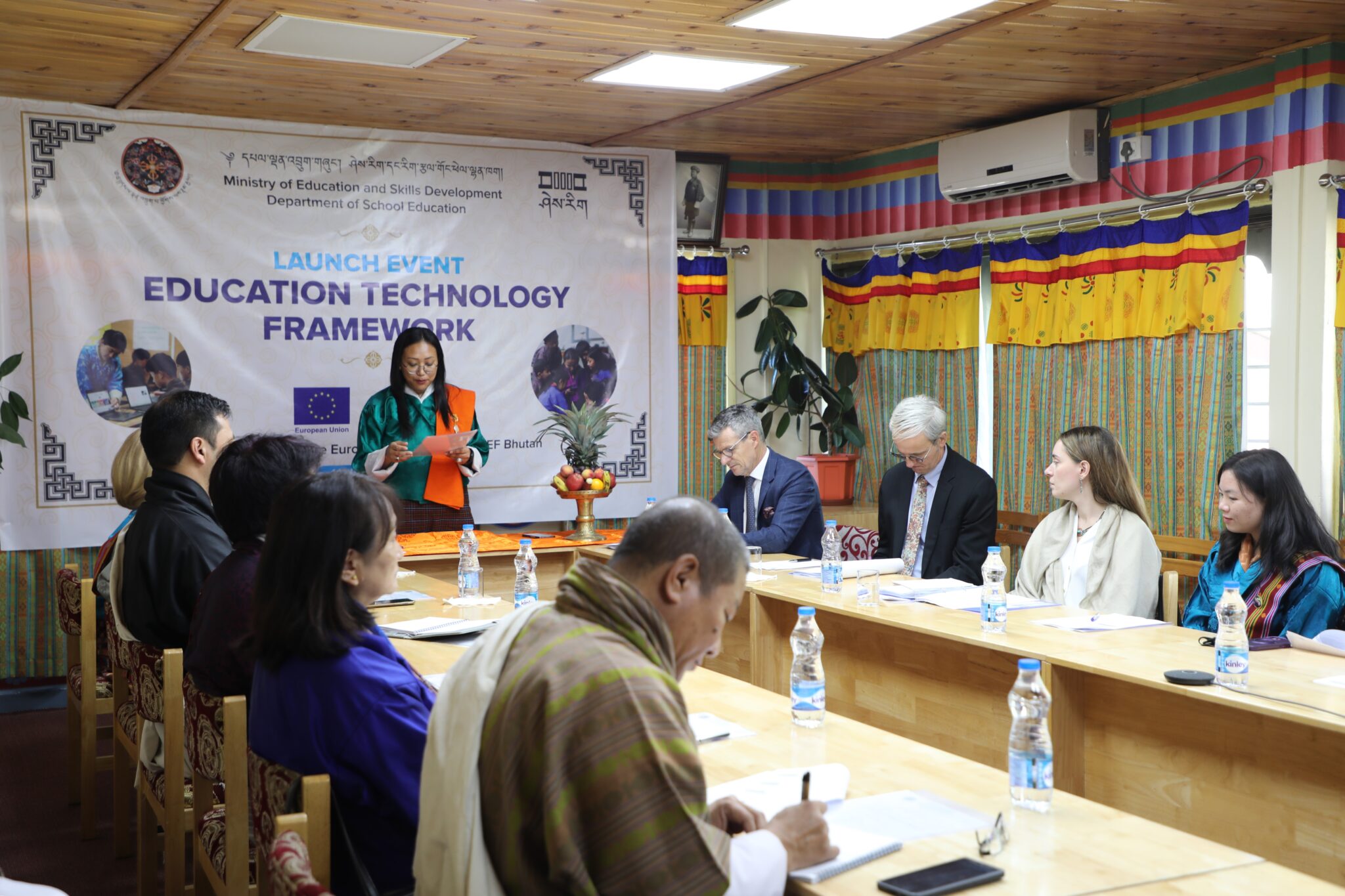 𝐁𝐡𝐮𝐭𝐚𝐧 𝐚𝐧𝐝 𝐄𝐔 𝐣𝐨𝐢𝐧𝐭𝐥𝐲 𝐥𝐚𝐮𝐧𝐜𝐡𝐞𝐝 𝐄𝐝𝐮𝐜𝐚𝐭𝐢𝐨𝐧 𝐓𝐞𝐜𝐡𝐧𝐨𝐥𝐨𝐠𝐲 𝐅𝐫𝐚𝐦𝐞𝐰𝐨𝐫𝐤 𝐭𝐨 𝐭𝐫𝐚𝐧𝐬𝐟𝐨𝐫𝐦 𝐒𝐜𝐡𝐨𝐨𝐥 𝐋𝐞𝐚𝐫𝐧𝐢𝐧𝐠 ...