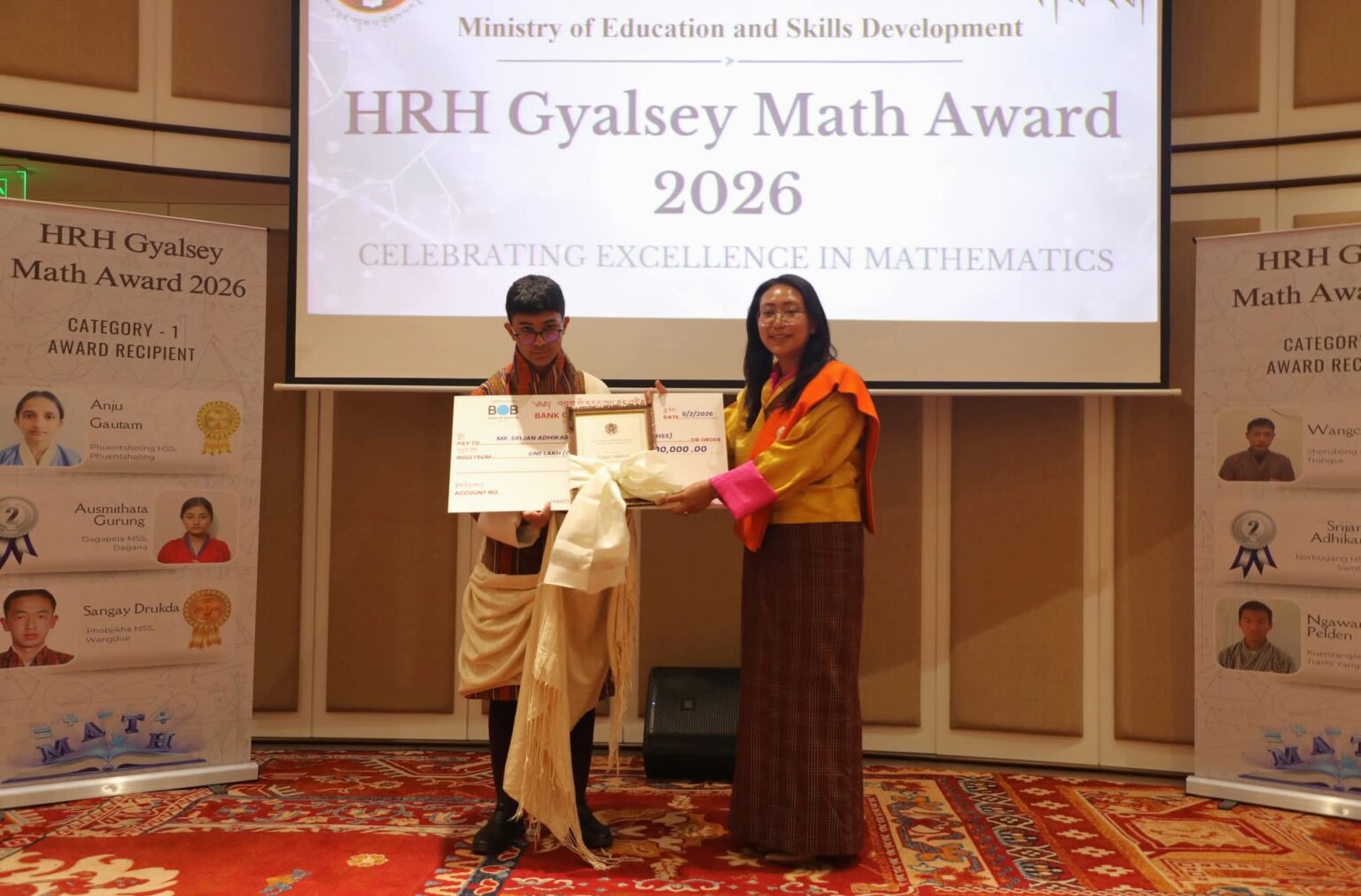 𝐒𝐢𝐱 𝐒𝐭𝐮𝐝𝐞𝐧𝐭𝐬 𝐡𝐨𝐧𝐨𝐮𝐫𝐞𝐝 𝐰𝐢𝐭𝐡 𝐆𝐲𝐚𝐥𝐬𝐞𝐲 𝐀𝐧𝐧𝐮𝐚𝐥 𝐌𝐚𝐭𝐡𝐞𝐦𝐚𝐭𝐢𝐜𝐬 𝐀𝐰𝐚𝐫𝐝 – Sherig ...